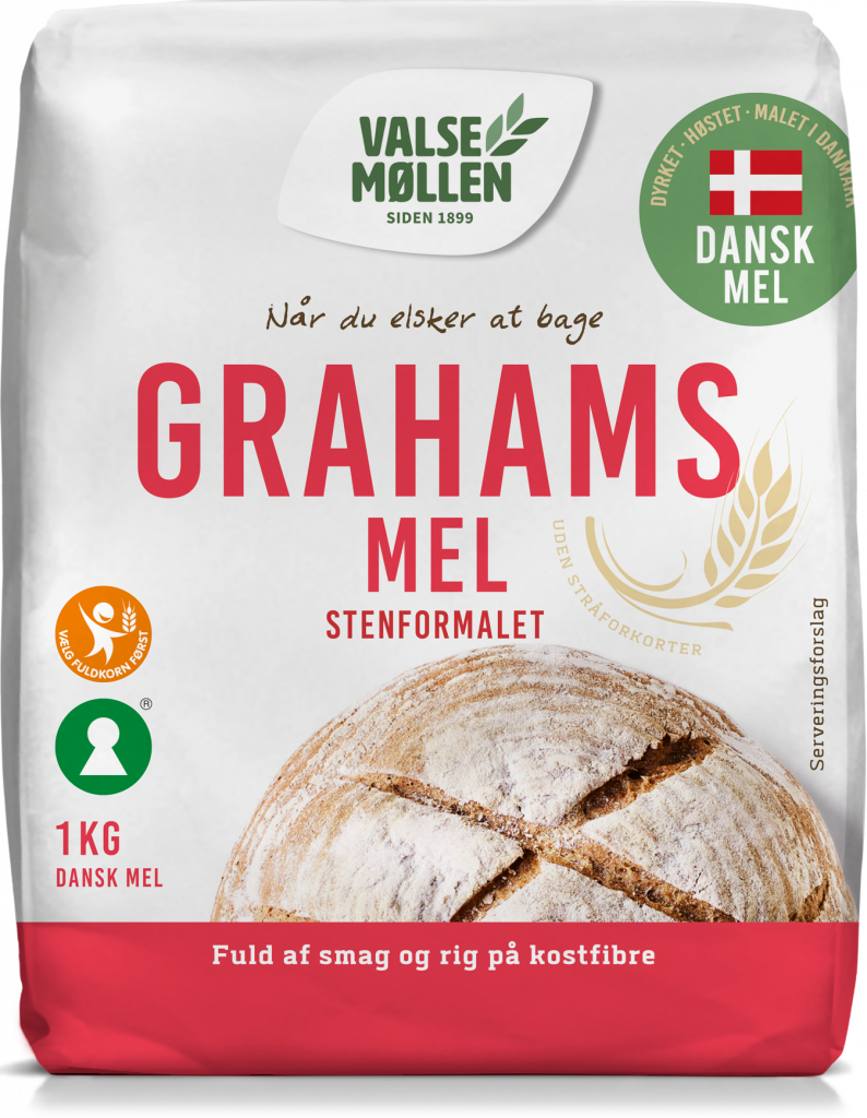 Grahamsmel | Når du gerne vil have mere fiber i dit bagværk