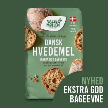 Dansk kvalitetsmel - Bageglæde med dansk mel fra Valsemøllen
