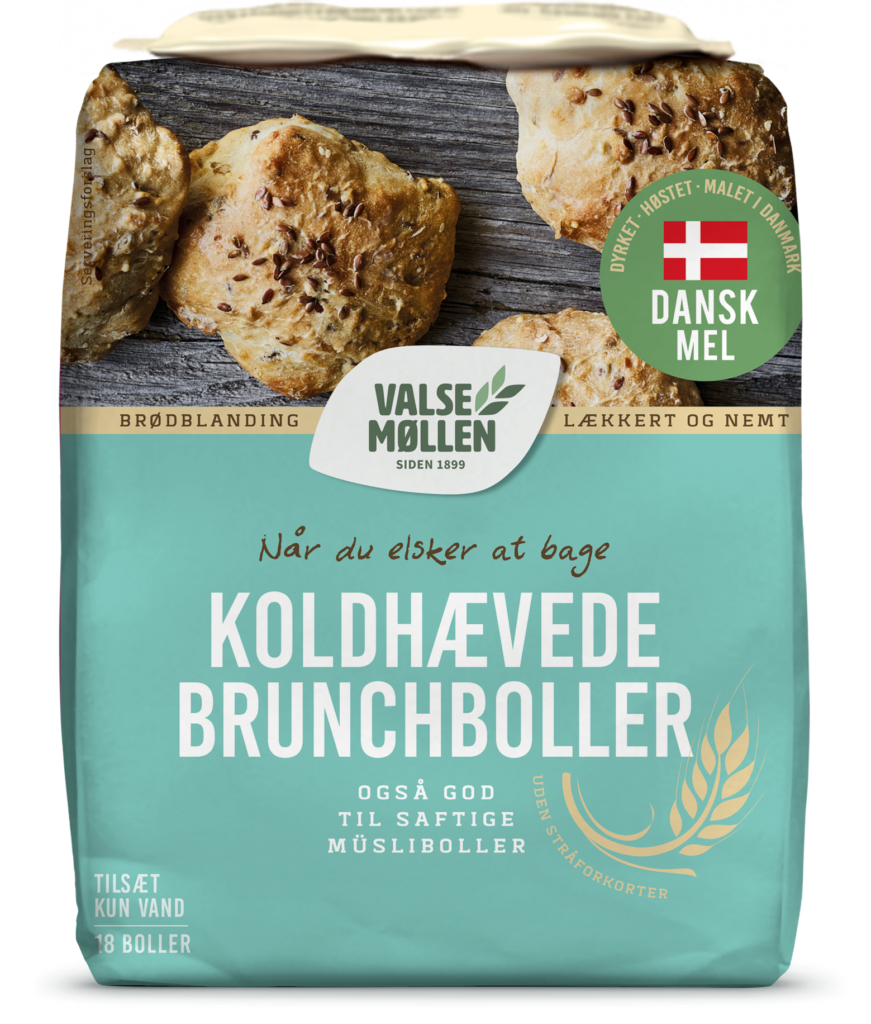 Koldhævede Brunchboller Brødblanding | Saftige og lækre