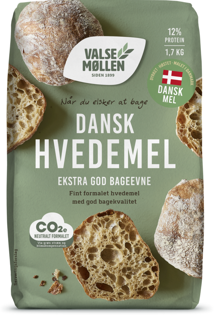 Dansk Hvedemel | Dyrket, høstet og malet i Danmark