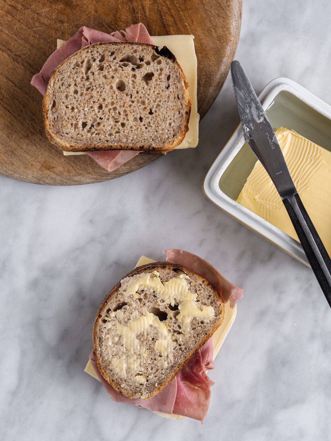 Toast med skinke og ost | Nem opskrift på nem toast