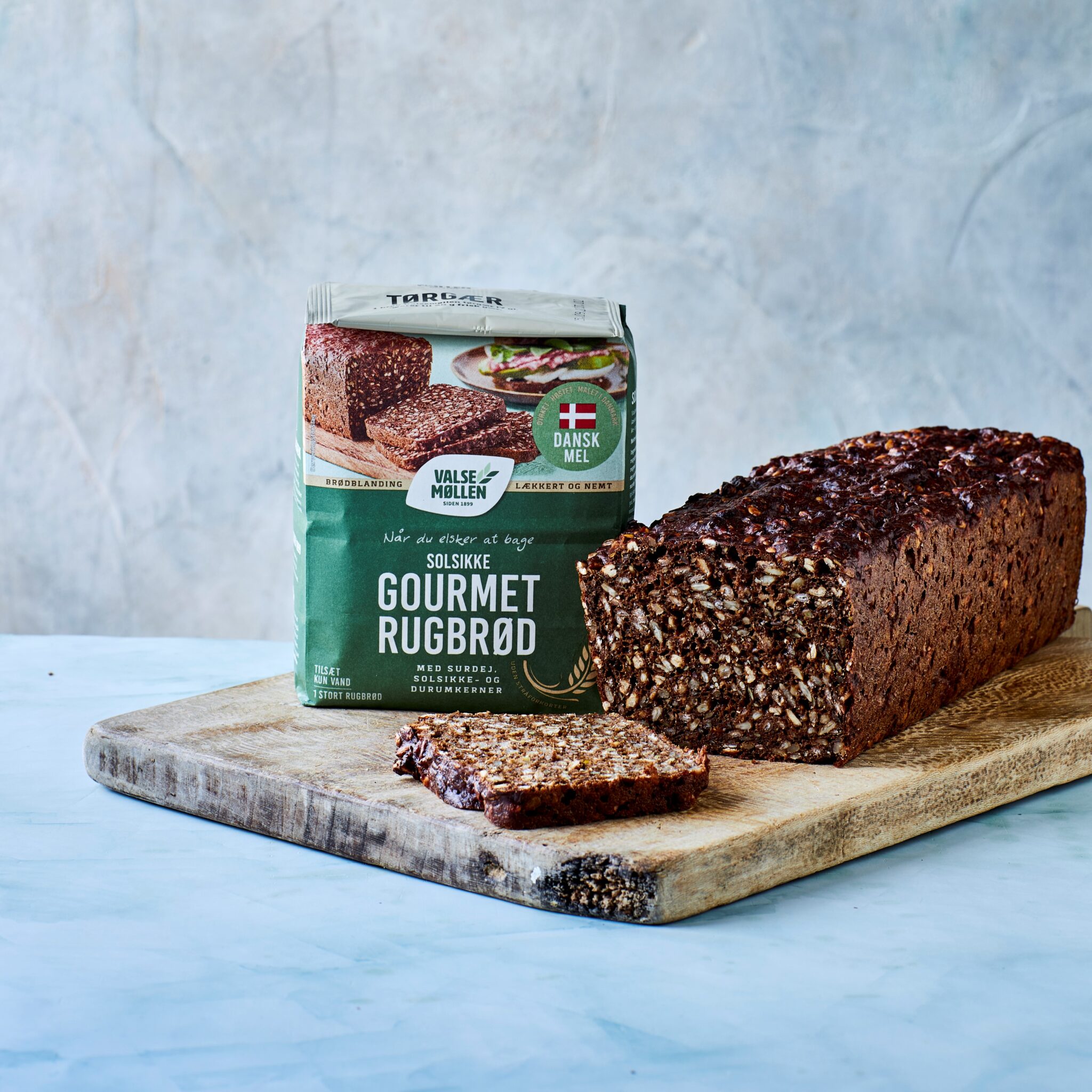 Nem gourmet sildemad med Valsemøllen Solsikke Gourmetrugbrød