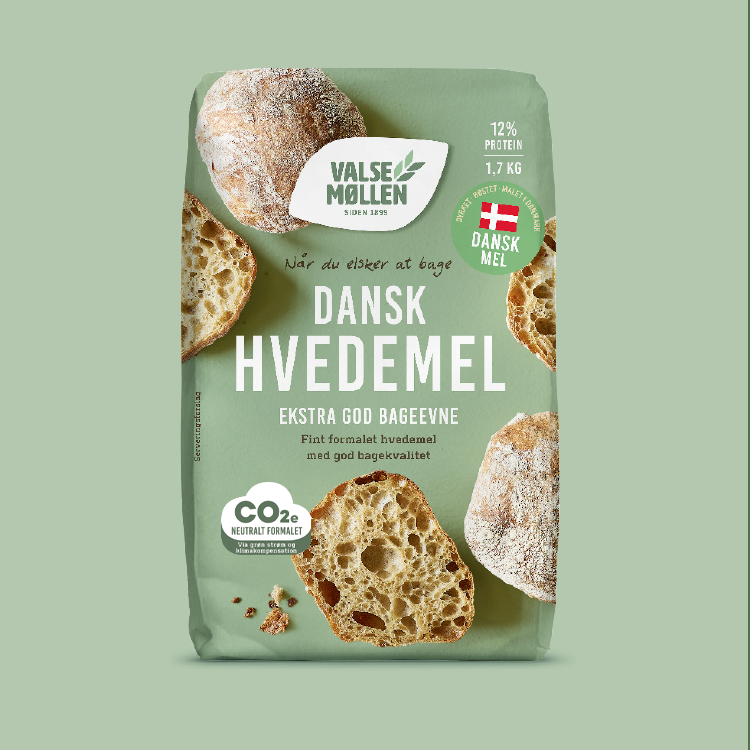 Dansk kvalitetsmel - Bageglæde med dansk mel fra Valsemøllen
