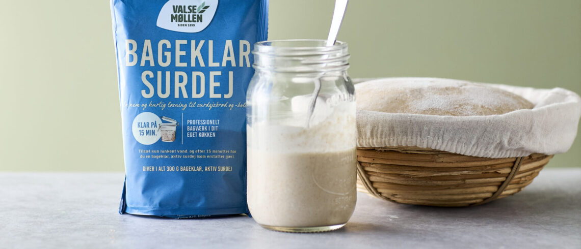 Bageklar Surdej | Bagehjælpemiddel fra Valsemøllen